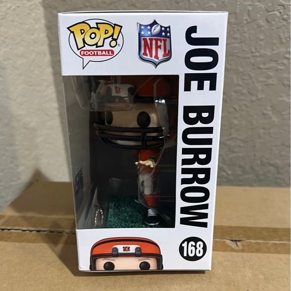Funko | Toys | Funko Pop Nfl Football Joe Burrow Figure 68 | Poshmark